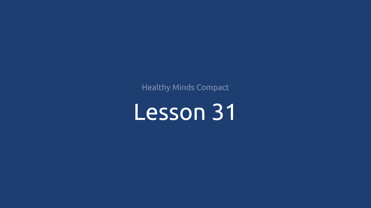 Healthy Minds Compact - Bounce Forward